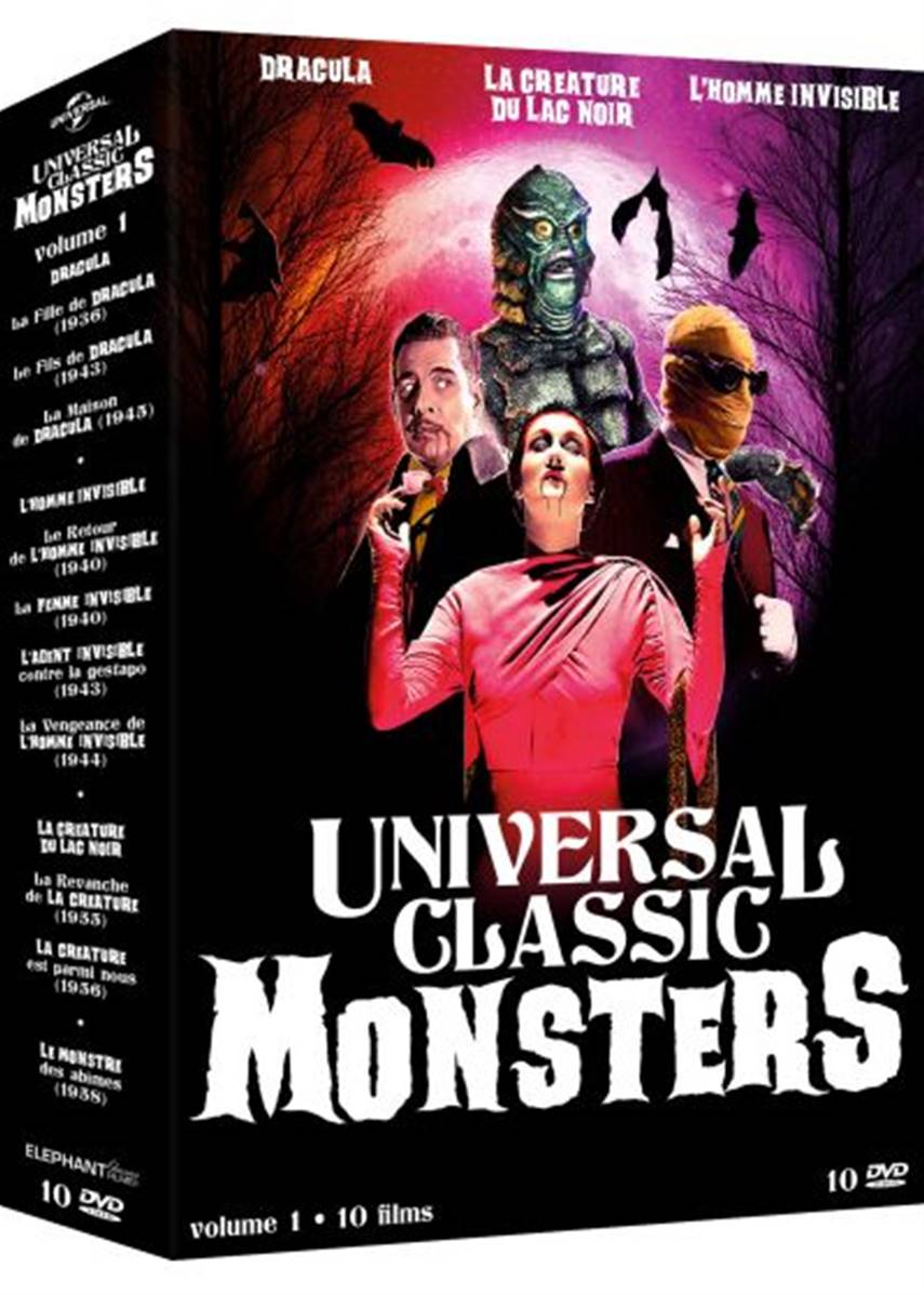 Universal Classic Monsters - Vol.1 - DVD